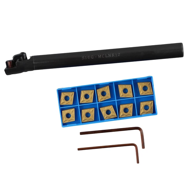 PORTE-OUTIL DE TOURNAGE interne Advanced S16Q MCLNR12 pour usinage précis EUR 43,22 - PicClick FR