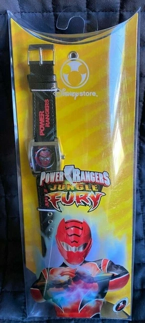 DISNEY STORE EXCLUSIVE Power Rangers Jungle Fury Red Ranger Wrist New ...