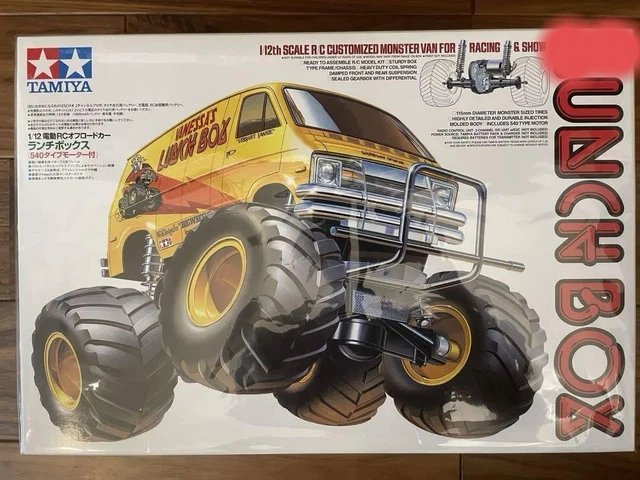 TAMIYA AMERICA INC 1/12 Lunch Box 2WD Monster Truck Kit New £147.75 ...
