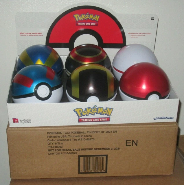 POKEBALL 6 SET Display Official Premier Quick Ultra Luxury Great Poke ...