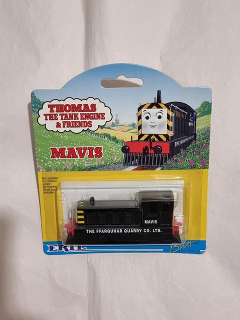 THOMAS THE TANK Engine & Friends ERTL MAVIS TRAIN DIECAST NEW & SEALED ...