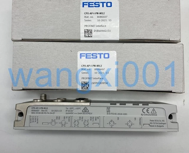 NEW ORIGINAL FESTO CPX-AP-I-PN-M12 8086607 Bus module FedEx DHL Fast ...
