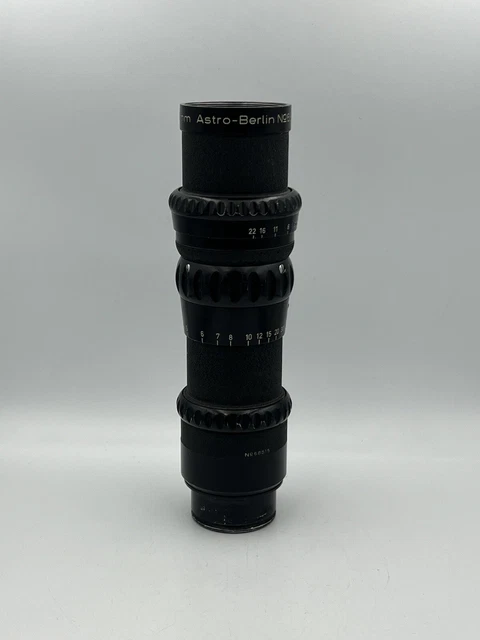 HISTORISCH ASTRO-BERLIN C Fernbildlinse ARRIFLEX 1:5 200mm RARITÄT Objektiv EUR 750,00 - PicClick DE