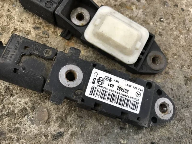 MERCEDES SLK200 R171 front air bag impact sensor acceleration sensor £ ...