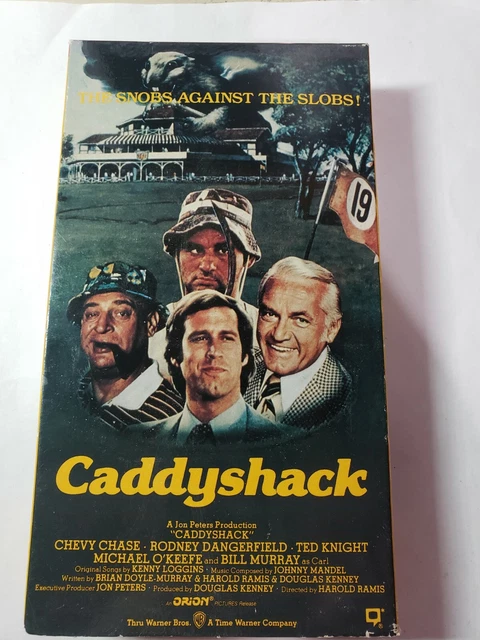 CADDYSHACK VHS CHEVY Chase Classic 1980 Comedy Movie £9.80 - PicClick UK