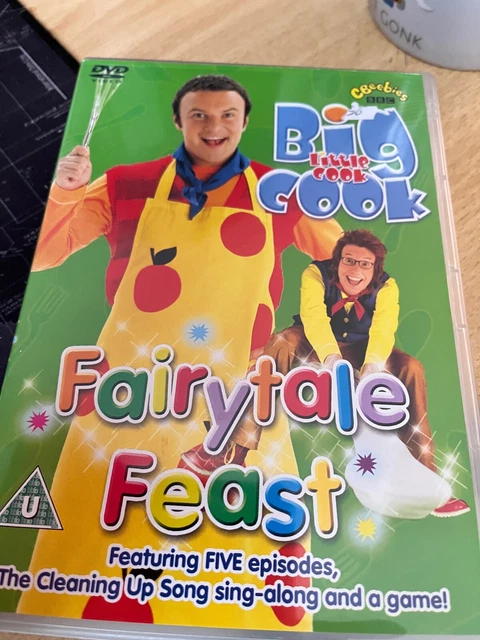 CBEEBIES BIG COOK Little Cook Fairytale Feast DVD £9.95 - PicClick UK