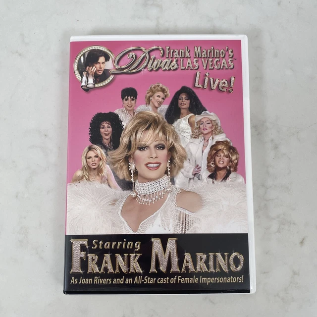FRANK MARINO DIVAS DVD Las Vegas Show Live Drag Queens Autographed (M ...
