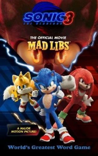 MICKIE MATHEIS SONIC the Hedgehog 3: The Official Movie Mad Libs (Poche ...