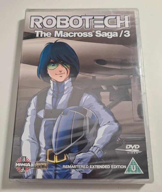 ROBOTECH THE MACROSS Saga Vol 3 Dvd New Sealed Remastered Extended ...