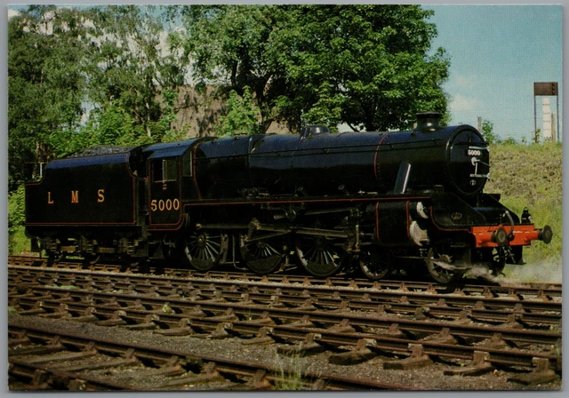 LMS NO 5000 Steam Locomotive at Foley Park Kidderminster Railway ...