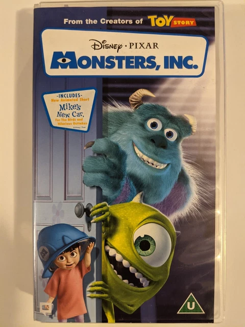 MONSTERS, INC. (VHS/SUR 2002) James Coburn Billy Crystal Goodman ...