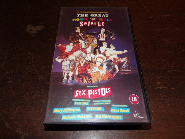 Cassette Vhs And The Great Rock N Roll Swindle The Sex Pistols 1982 Eur