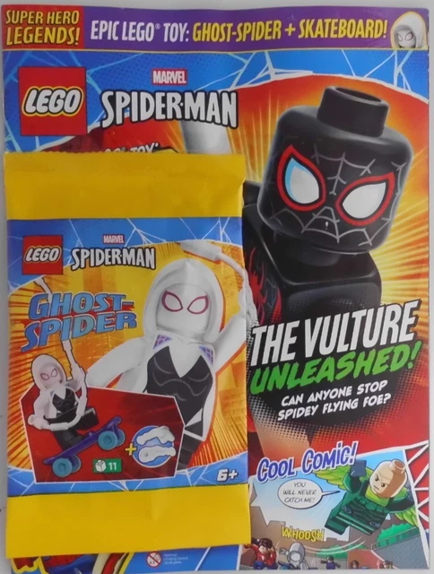 LEGO SUPERHERO LEGENDS magazine Spider-Man #18 2025 + Ghost-Spider ...