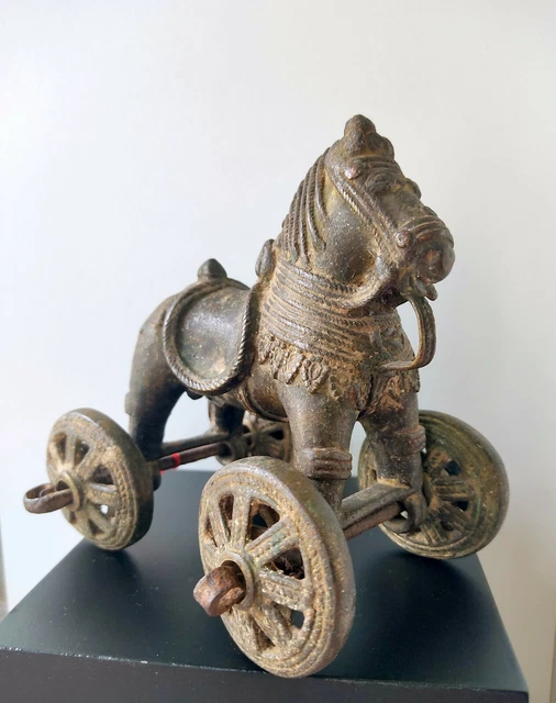 ART INDIEN - Ancien Jouet Rajput en Bronze - Cheval - 17ème Siècle EUR ... ART INDIEN - Ancien Jouet Rajput en Bronze - Cheval - 17ème Siècle EUR ...