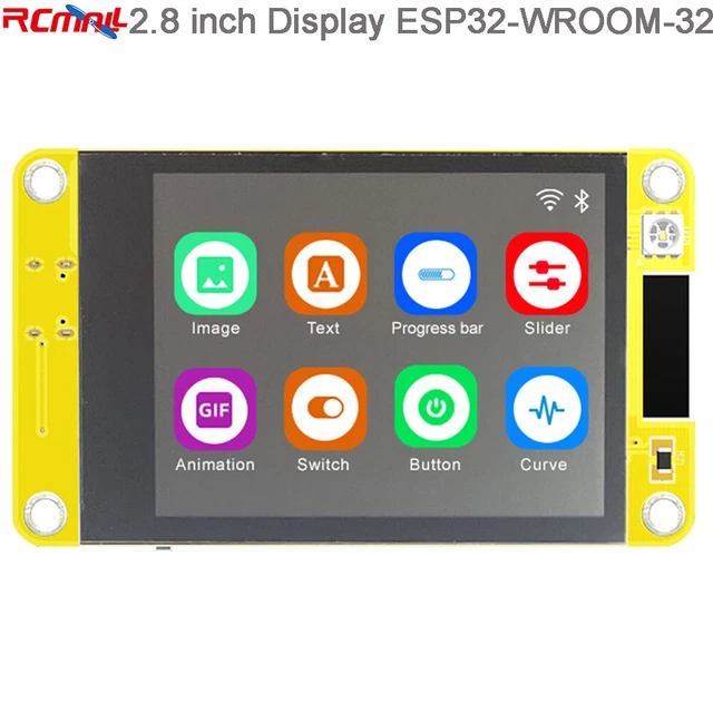 2.8 INCH ESP32 TFT LCD Display Screen ESP-WROOM-32 Module 240x320 ...