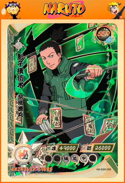 SHIKAMARU NARA | NR-SSR-059 | Card/Carte Naruto Kayou Collection EUR 3,50 - PicClick FR