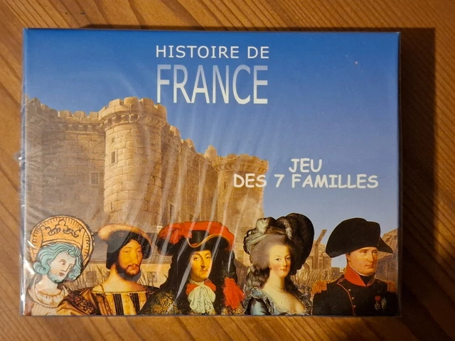 JEU DES 7 Familles Histoire De France, Editions Dusserre, France EUR 15 ...