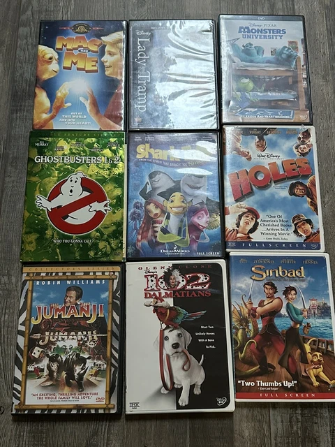 Dvd 9 Lot Disney Animated Classics Lady And The Tramp Pixar Monsters 4377
