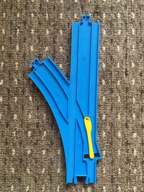 TOMY THOMAS THE Tank Engine Trackmaster Blue Rail 1x Track Points ...