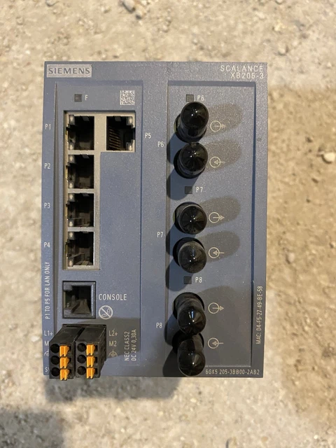 SIEMENS SCALANCE XB205-3 Industrial Ethernet Switch EUR 150,00 ...