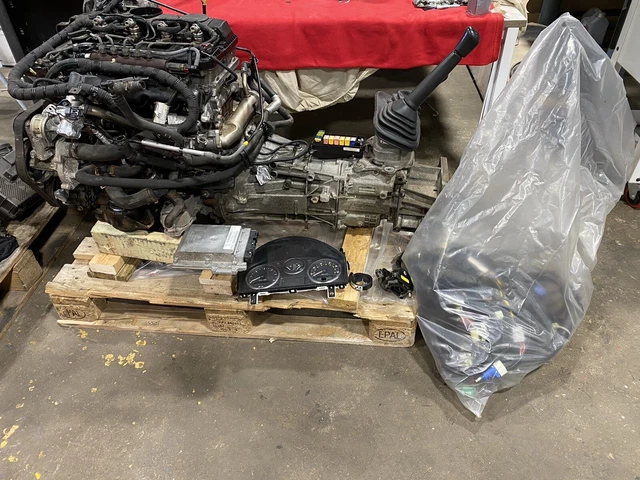 LAND ROVER DEFENDER 2.4 Puma Engine And Gearbox £4,000.00 - PicClick UK