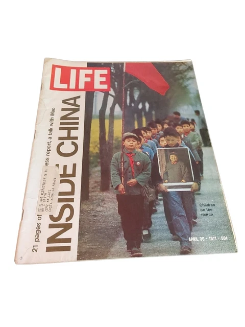 LIFE MAGAZINE APRIL 30 1971 Inside China Partridge Family Diners Ford ...