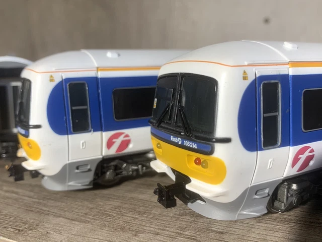 BACHMANN 31-027 OO Gauge Class 166 3 Car DMU First Great Western Link ...