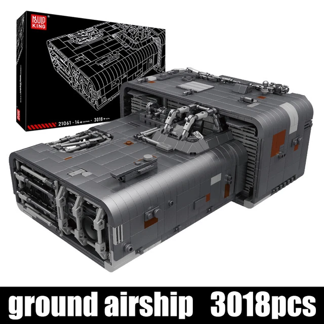 MOULD KING GROUND Airship Airship Starship Clamping Blocks Kit UCS ...