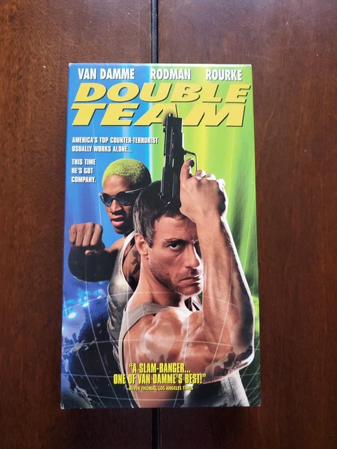DOUBLE TEAM (VHS, 1997) Jean Claude Van Damme Denis Rodman Mickey ...