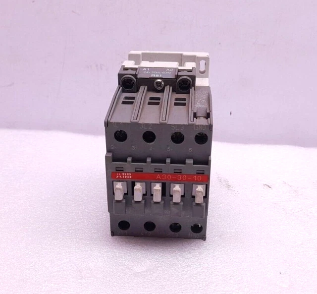 ABB A30-30-10 CONTACTEUR R81 Bobine 24V 50-60Hz A30 U1 1000V ~ Ith 65A ...