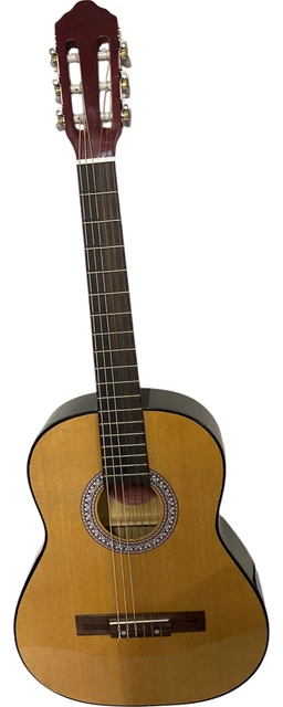 CLASSICAL GUITAR JOSE Ferrer El Primo 3/4 Natural Wood Right-Handed ...