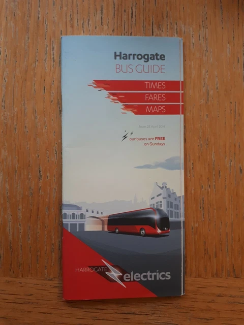 HARROGATE BUS (TRANSDEV) Harrogate Bus Guide Feb 2020 edition £1.45 ...