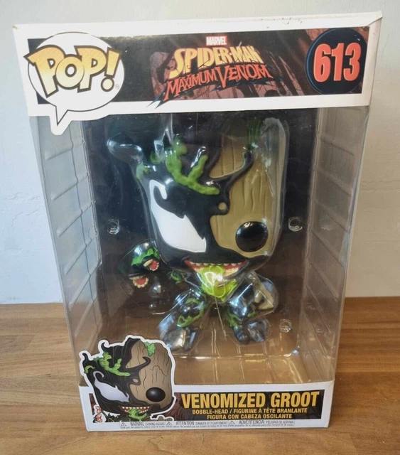 FUNKO POP! MARVEL Spider-Man Venomized Groot 10" Vinyl Bobble-head EUR ...