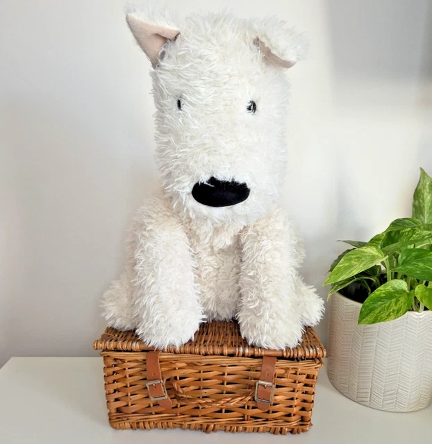 JELLYCAT BIG MUNRO - Munro White Westie Scottie Dog Soft Toy Beanie ...