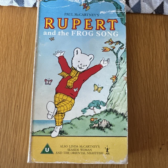 RUPERT AND THE Frog Song (VHS/SH, 1990) £6.00 - PicClick UK
