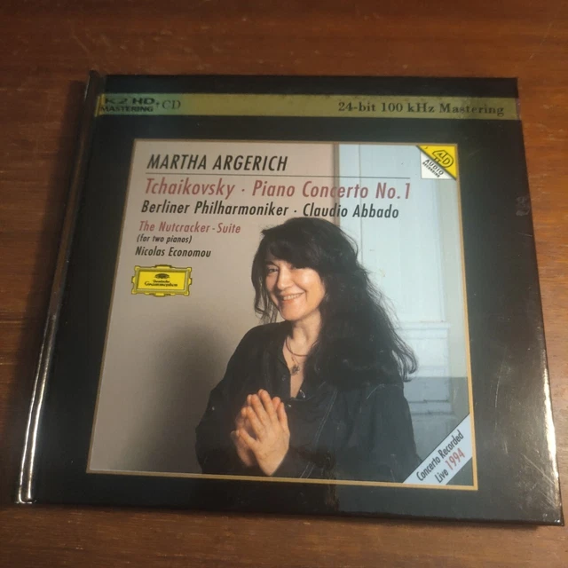 TCHAIKOVSKY PIANO CONCERTO # 1 ARGERICH ABBADO Audiophile DGG K2HD JAPAN CD MINT £61.37 ...