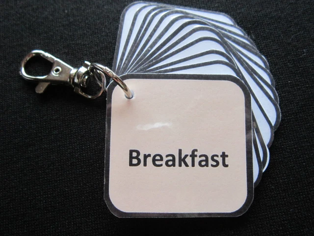BREAKFAST CARDS - Autism/ADHD/PECS/Non verbal/Early Yrs/Visual Aid ...