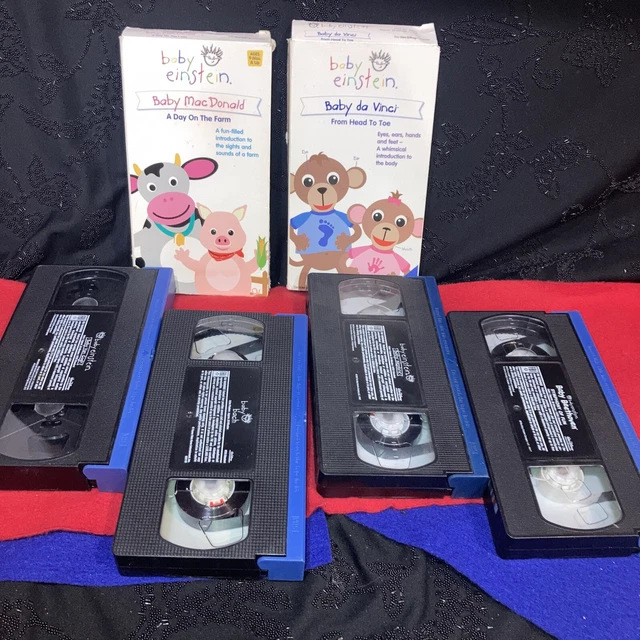 ‘BABY EINSTEIN’ VHS lot of 16. Children’s Programming Ages One & Up ...