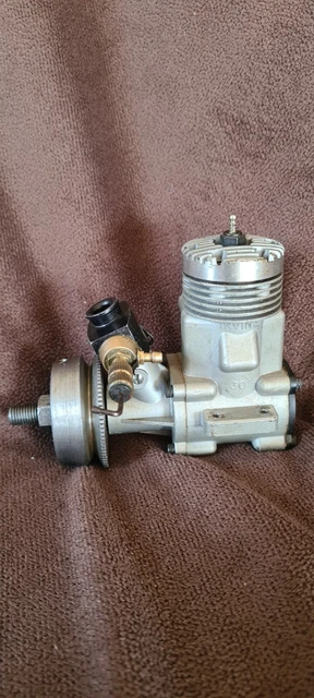 VINTAGE IRVINE 30 RC Nitro Aeroplane Engine, Plane Helicopter Marine ...