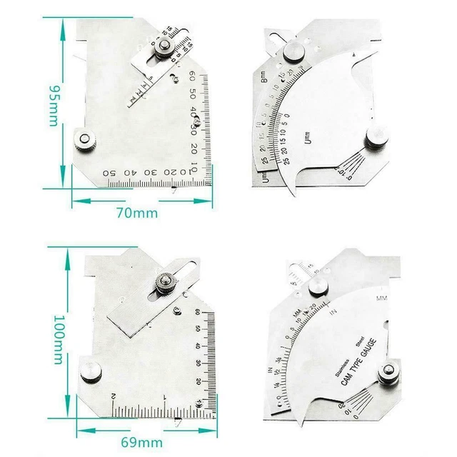 BRIDGE CAM GAGE Test Ulnar Welding Gauge Welding Inspection New- Gauge ...