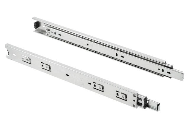 RAILS TÉLESCOPIQUES PLEINE Extension Télescopique Glissière de Guidage ...