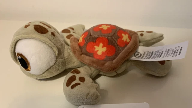 DISNEY STORE PIXAR Finding Nemo Finding Dory Squirt The Turtle 8" Plush ...
