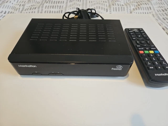 MANHATTAN PLAZA HD S2 Freesat Digital HD TV Receiver £28.00 - PicClick UK