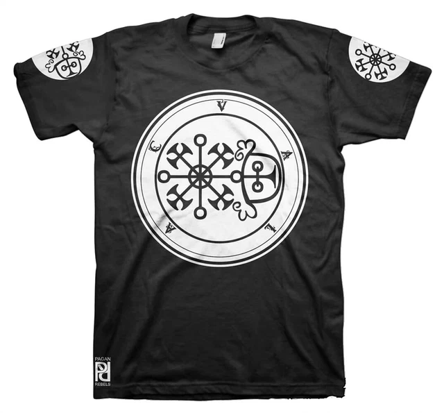VALAC ARS GOETIA Demon Seal Hell Pentagram Occult T-Shirt £22.63 ...