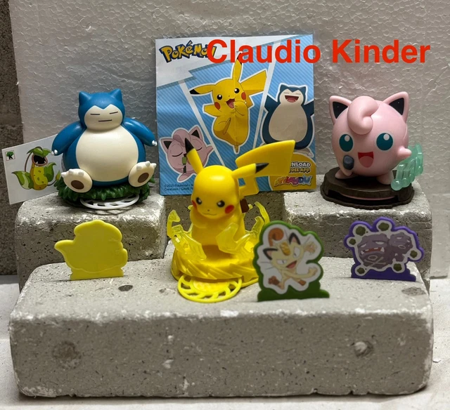 KINDER GRANSORPRESA 2025 POKEMON Set Completo EUR 50,00 - PicClick IT