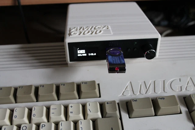 AMIGA A600/A1200 GOTEK 3D Printed Top mounted G1010 /FF OLed 0.96 16gb ...