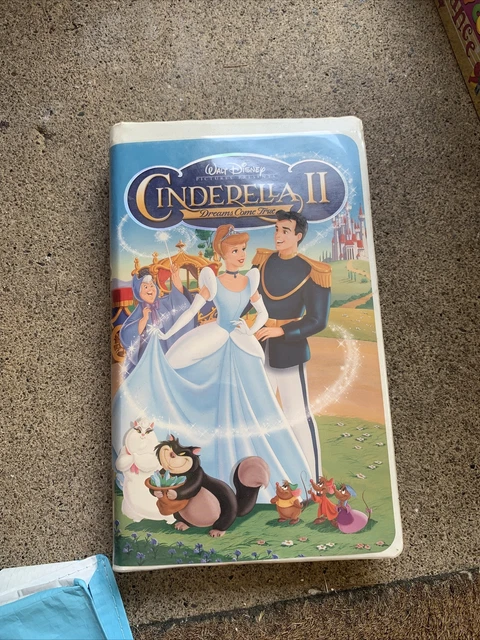 CINDERELLA II 2 Dreams Come True, Disney VHS, 2002 NEW Sealed Disney ...