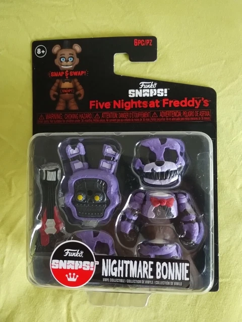 FNAF FIVE NIGHTS at Freddy's Nightmare Bonnie Funko Snaps ! Figurine ... FNAF FIVE NIGHTS at Freddy's Nightmare Bonnie Funko Snaps ! Figurine ...