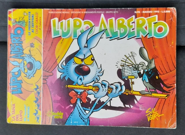 SILVER LUPO ALBERTO n.95 maggio 1993 La macchia nera EUR 3,85 - PicClick FR