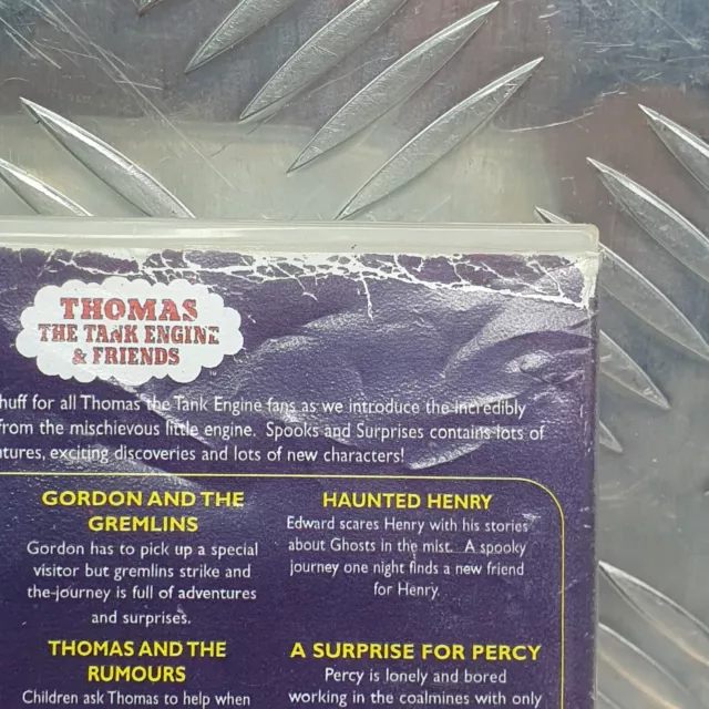 THOMAS THE TANK Engine & Friends VHS Tape Spooks & Surprises 1998 Rare ...